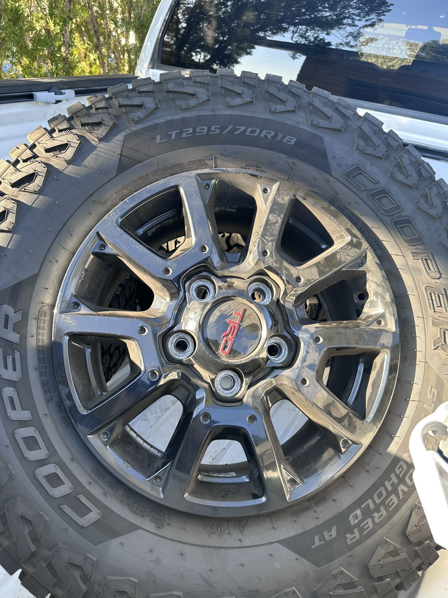 18” Black TRD Wheels/tires for Sale in Tucson, AZ - OfferUp