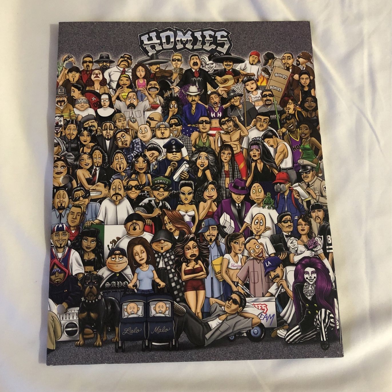 Homies Names Poster