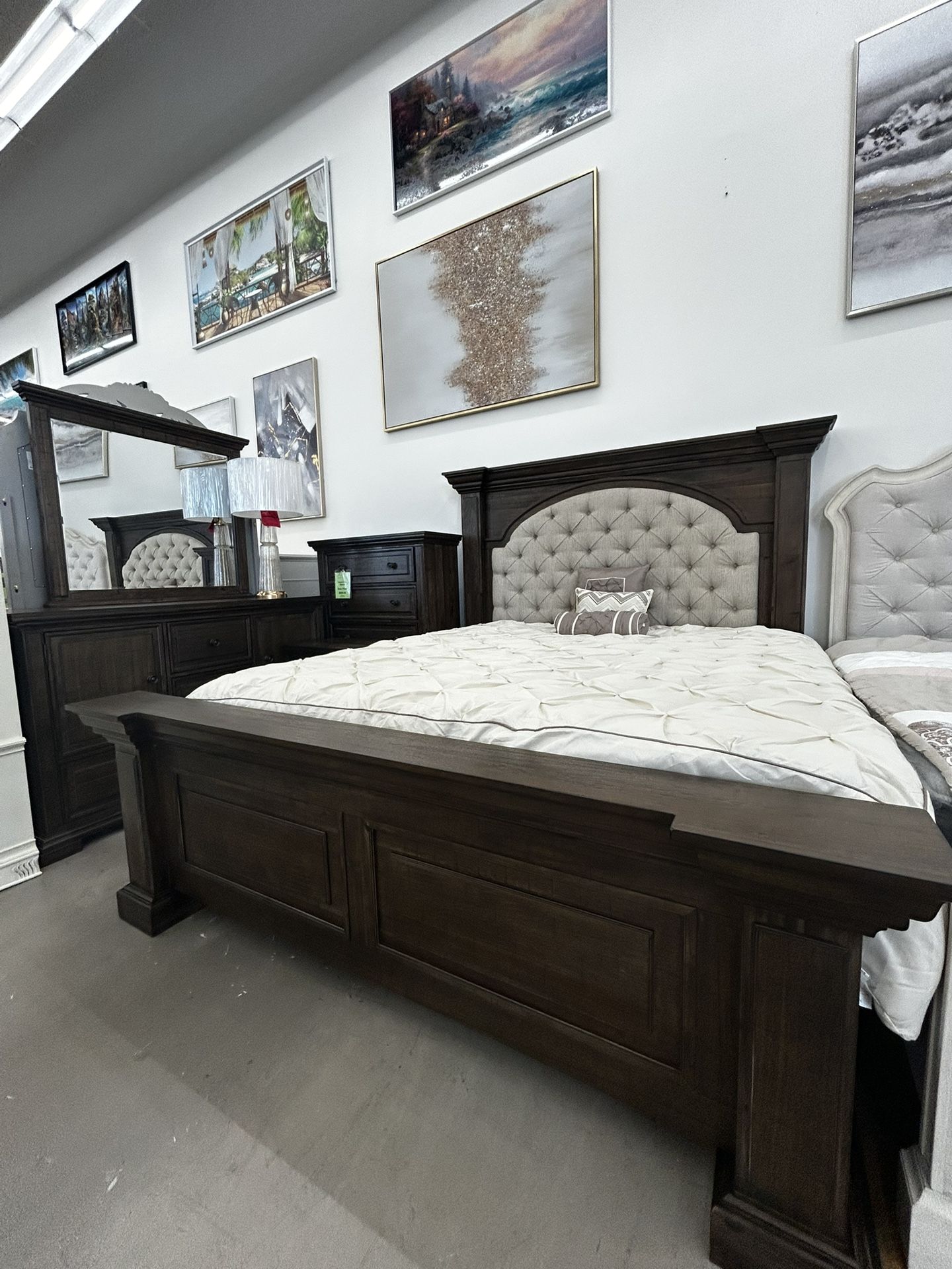 FLASH SALE – Solid Wood King Bedroom Set – Last One! for Sale in ...