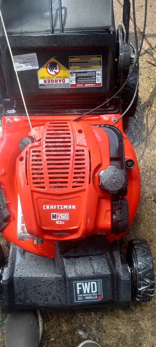 Craftsman M260 Lawn Mower With Bag for Sale in Toms River, NJ - OfferUp