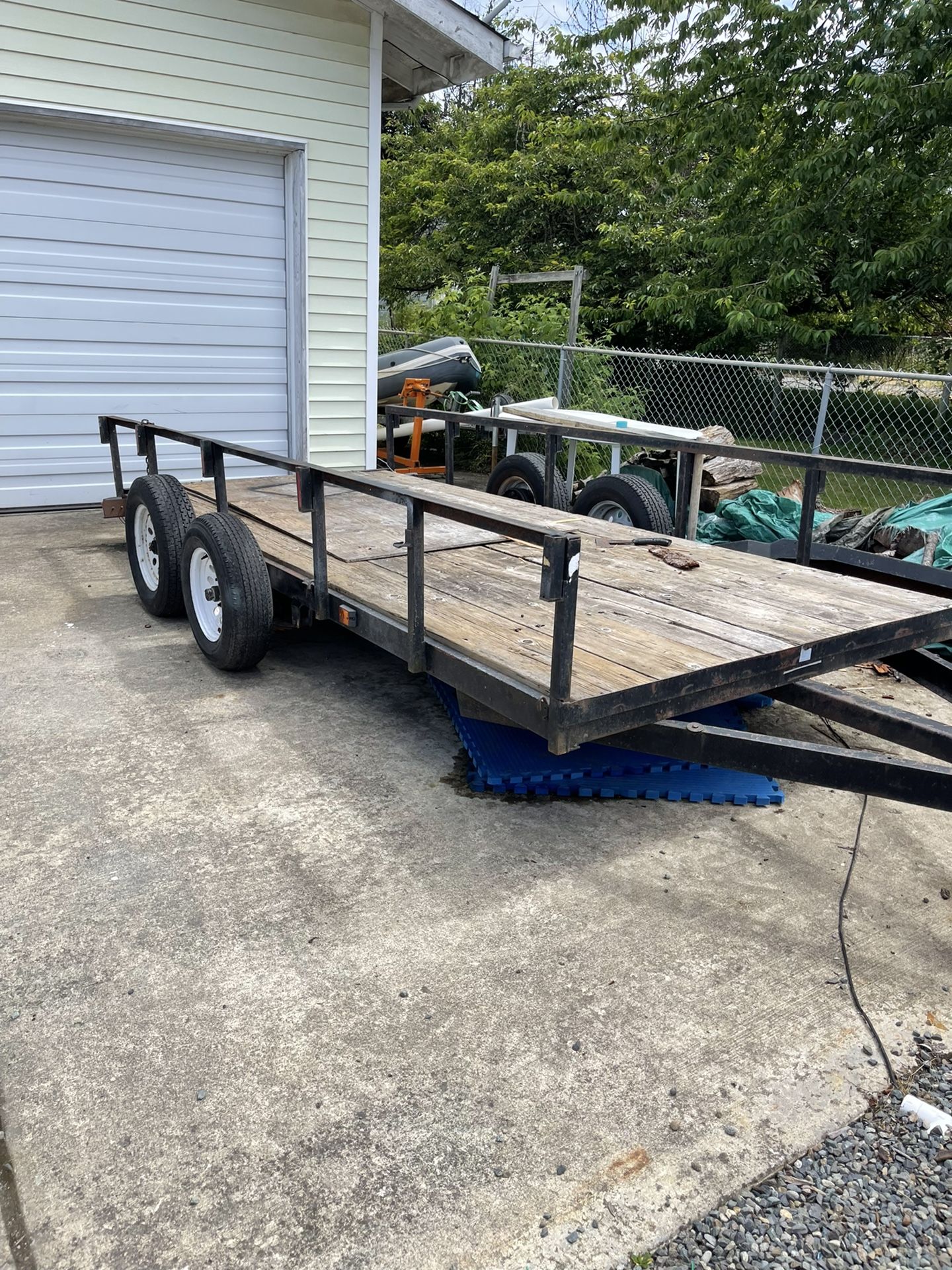 6x14 Flatbed Double Axel for Sale in Orting, WA - OfferUp