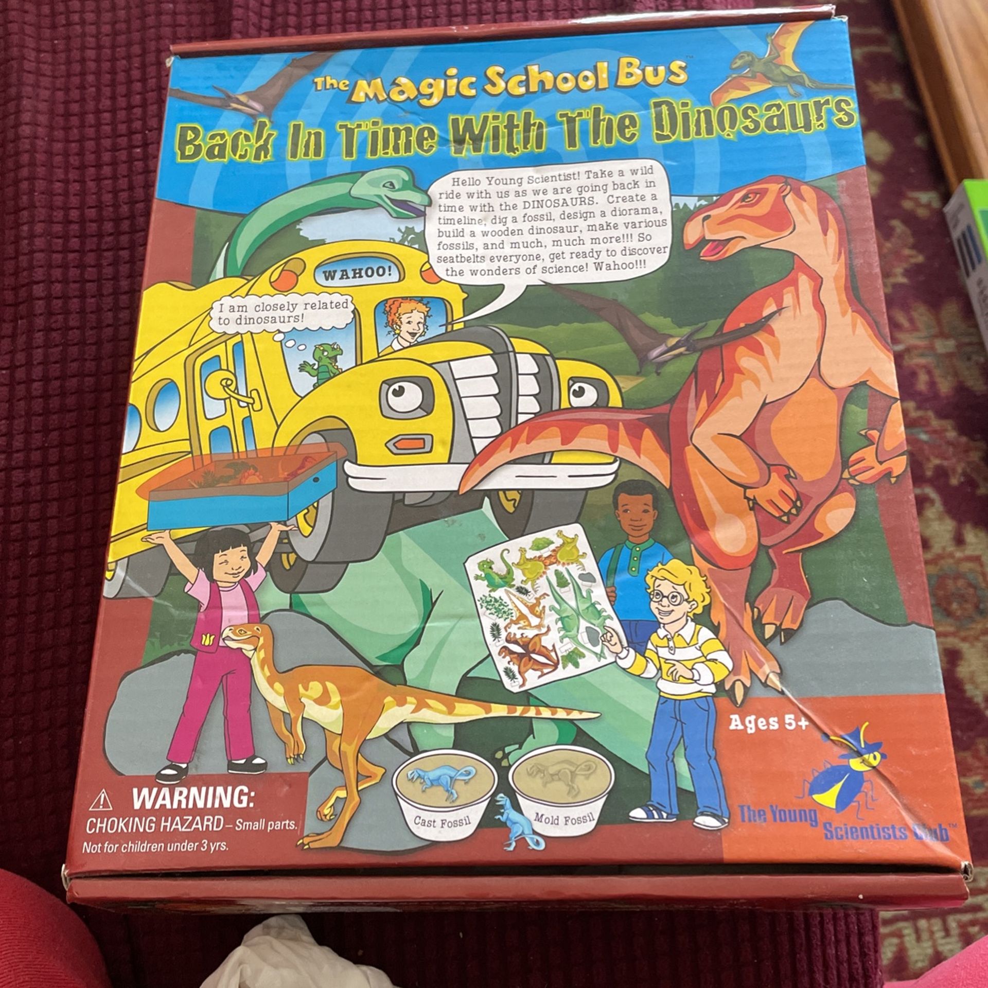 Magic School Bus In The Time Of The Dinosaurs