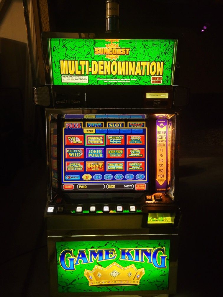 Slot Machine IGT Game King Multi-game Video Poker Keno Slots Blackjack ...