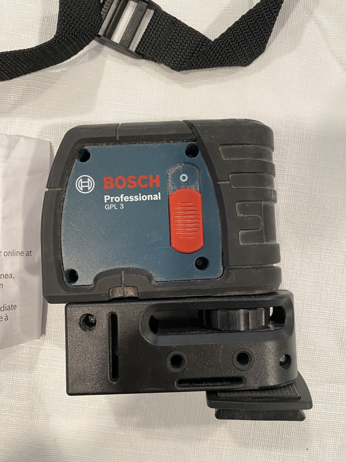 BOSCH 3-Point Laser Alignment with Self-leveling GPL3. for Sale in ...