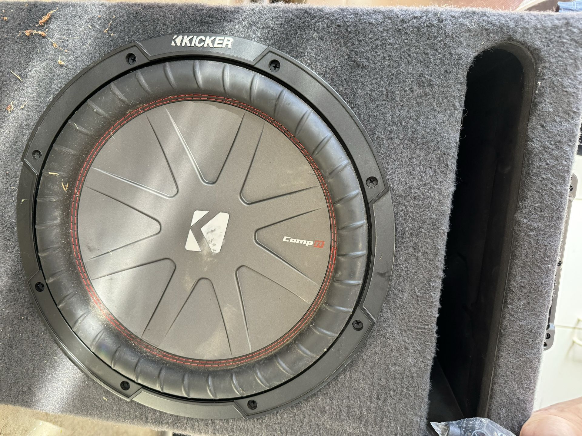 12 Inch Kicker Sub w/amp Capacitor Amp Kit for Sale in El Cajon, CA ...
