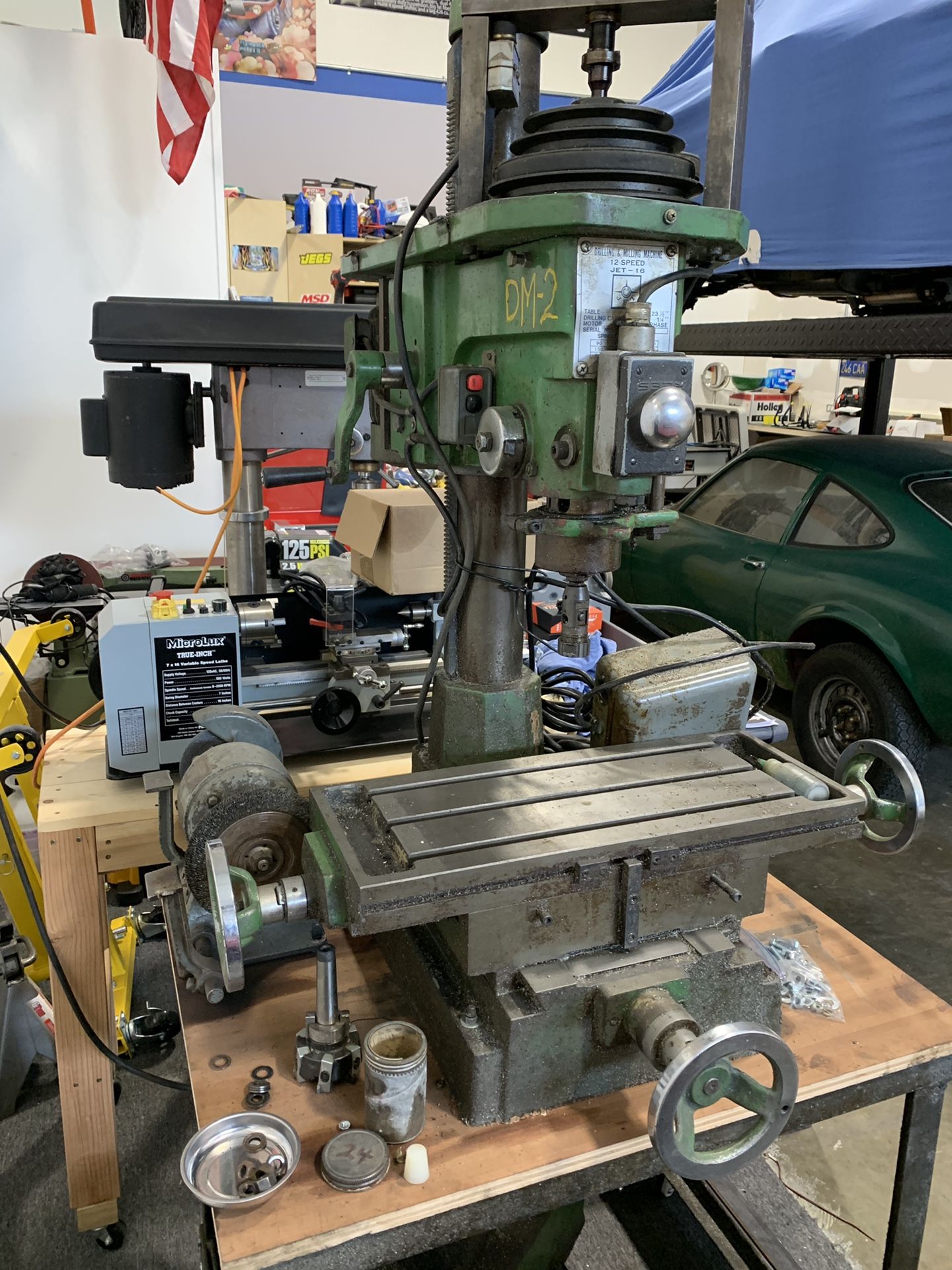 Jet-16 Milling Machine 12 Speed Serial #43305 for Sale in Lacey, WA ...