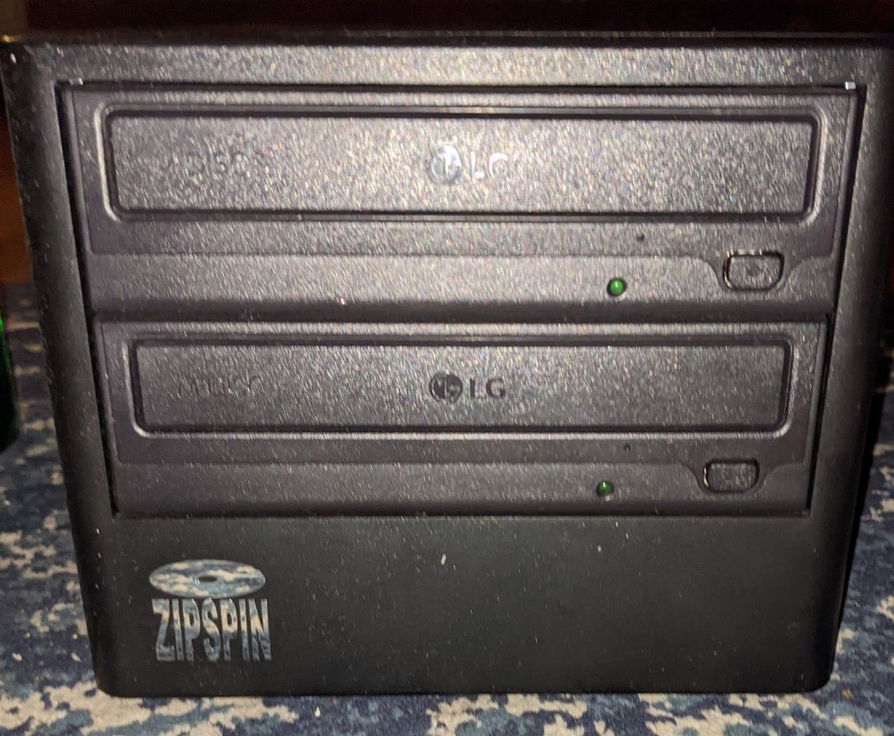 ZipSpin CD121 Load & Go Single Target CD/DVD Duplicator And blank cds ...