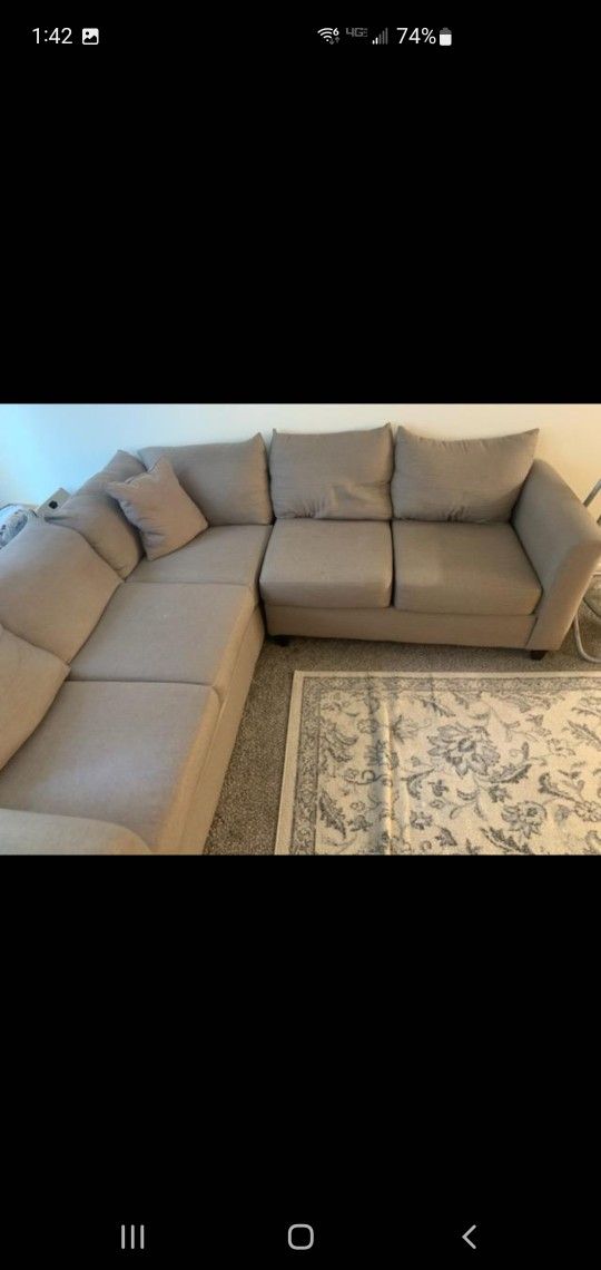 Comfortable Sectional Couch for Sale in North Haven, CT - OfferUp