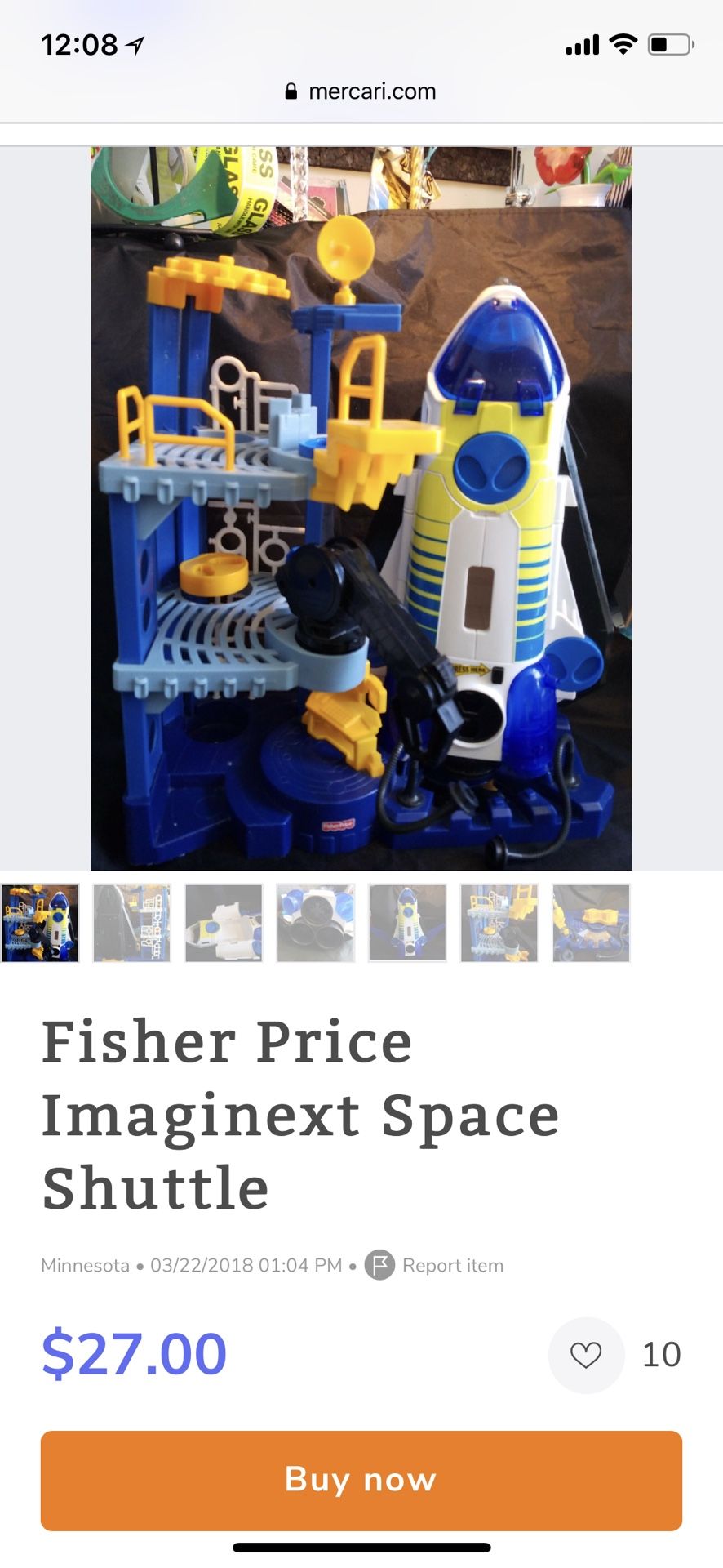 Imaginext Space Station Rocket