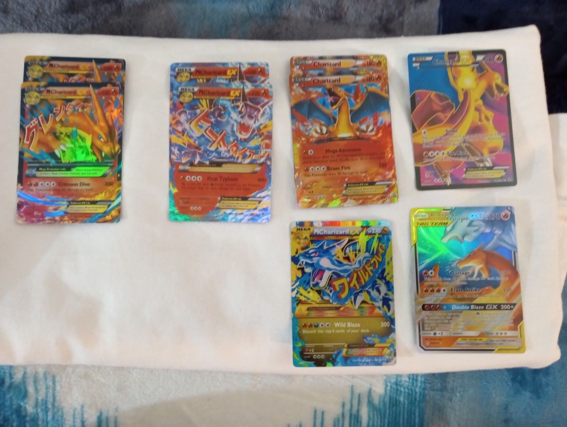 Charizard Lot Basic & EX & MEGA for Sale in Windsor Hills, CA - OfferUp