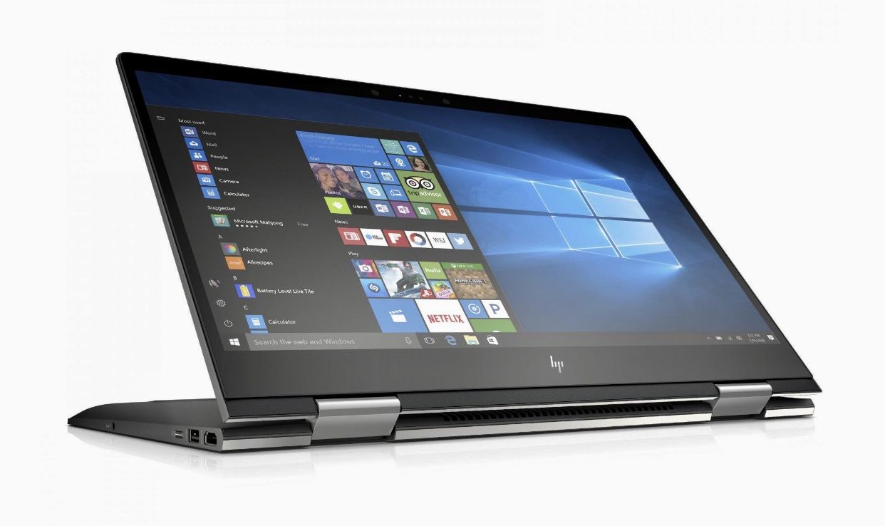 HP Envy X360 15.6" IPS Touchscreen 2-in-1 Laptop/Tablet, Intel i7-8550U ...