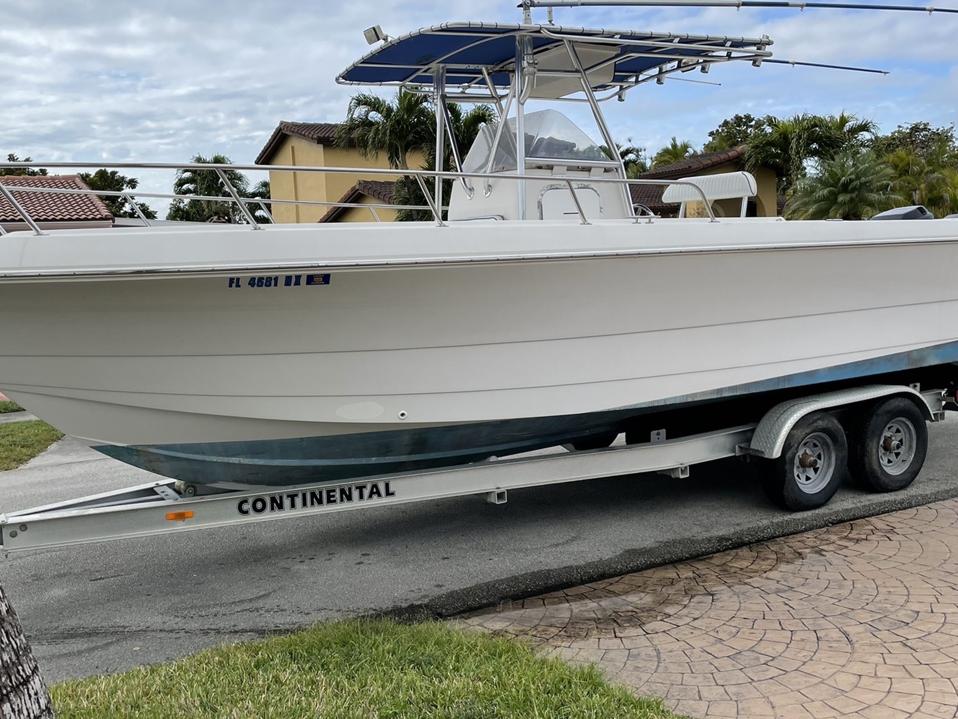 1997 Proline 2700 Sportsman Pro Line Twin Mercury Continental for Sale ...
