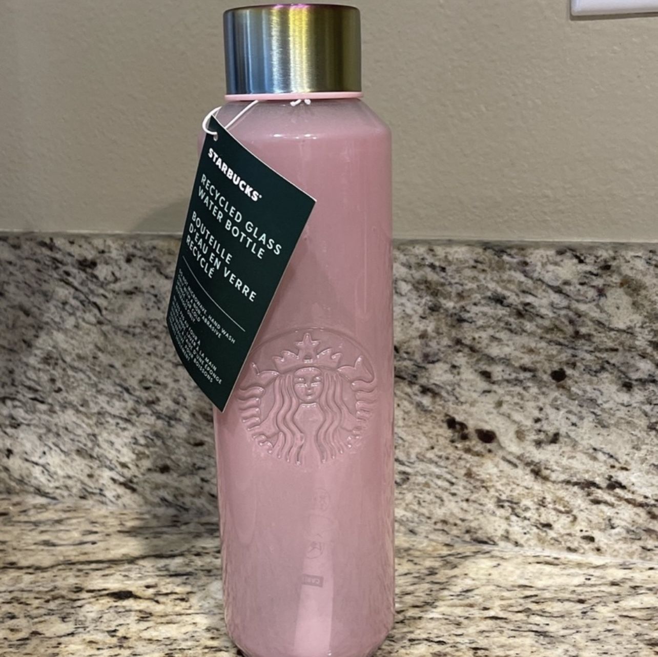 Starbucks Glass Water Bottle