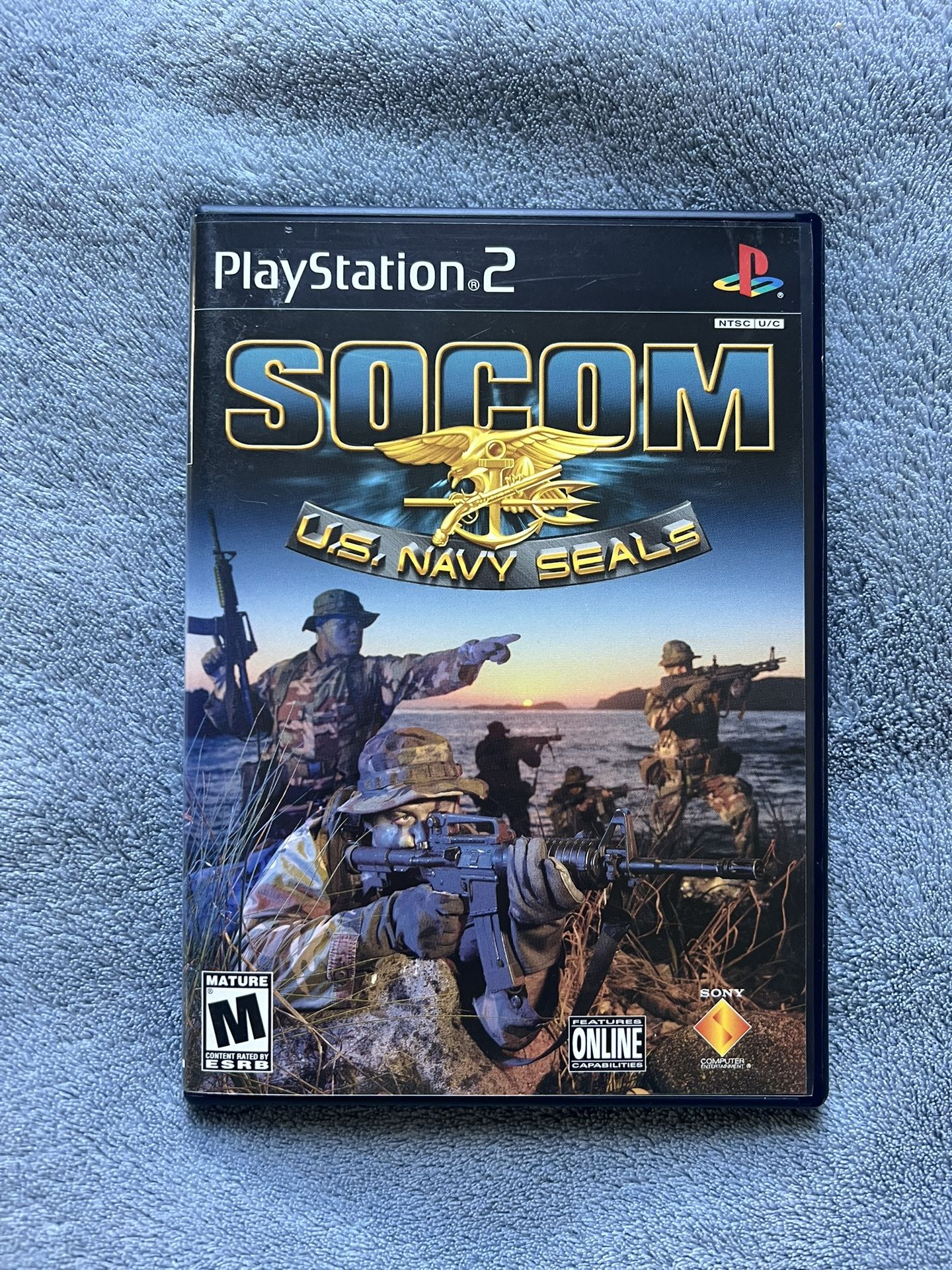 PlayStation 2 Socom US Navy Seals Game Sony PS2 Complete Manual 2002 ...