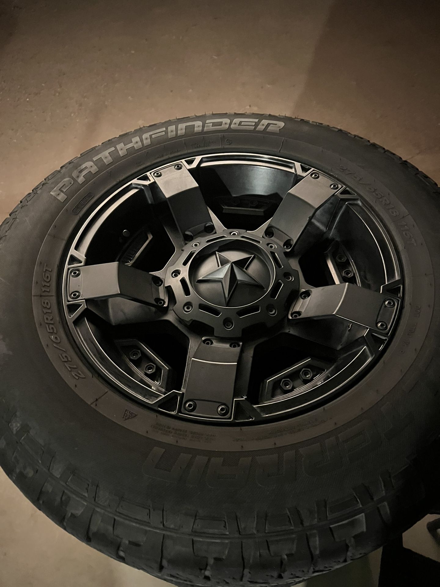 18” Rockstar Rims 275/65R18 Tires for Sale in Tucson, AZ - OfferUp