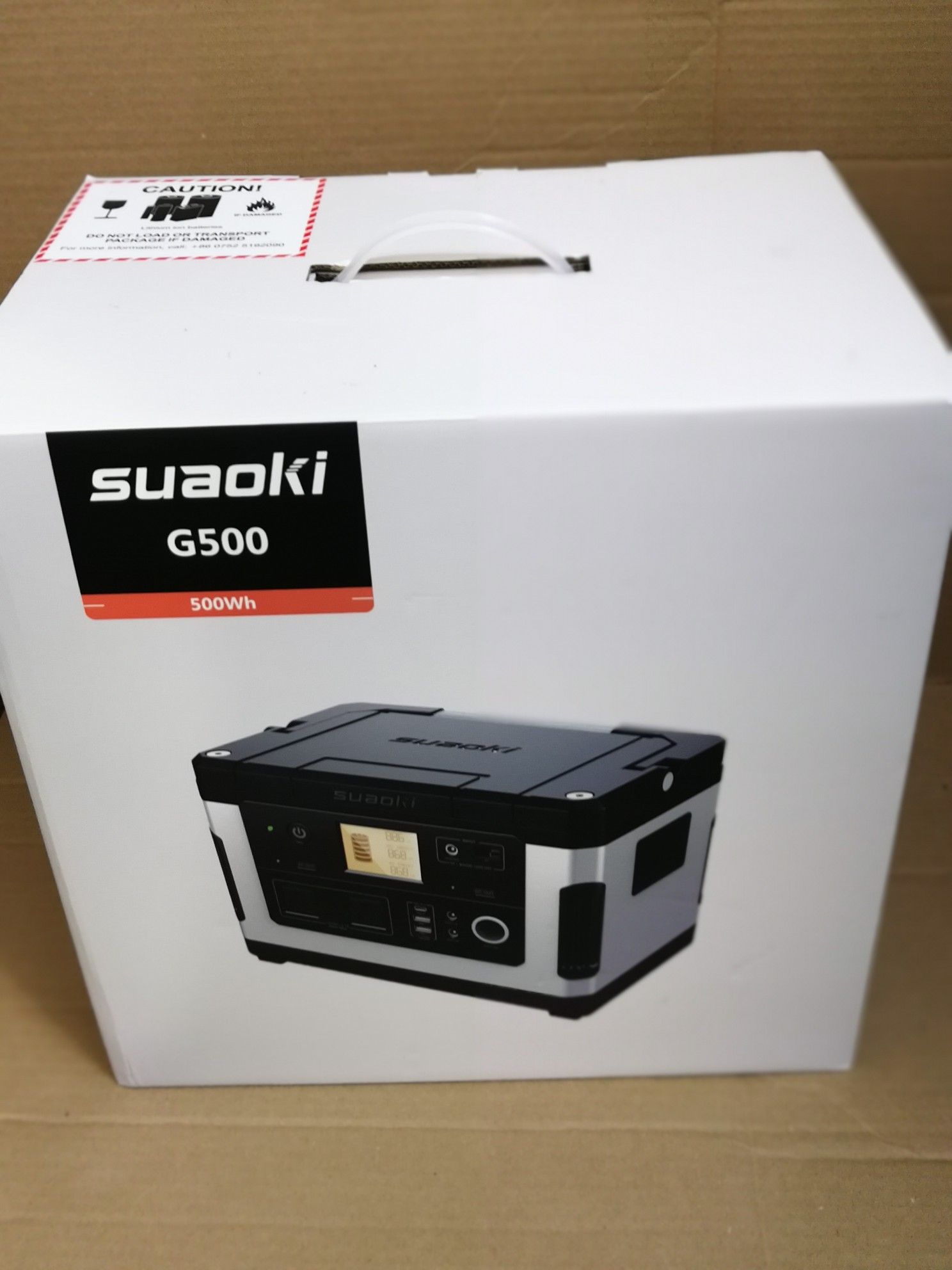 SUAOKI G500 Portable Power Station 500Wh Solar Generator for Sale in El ...