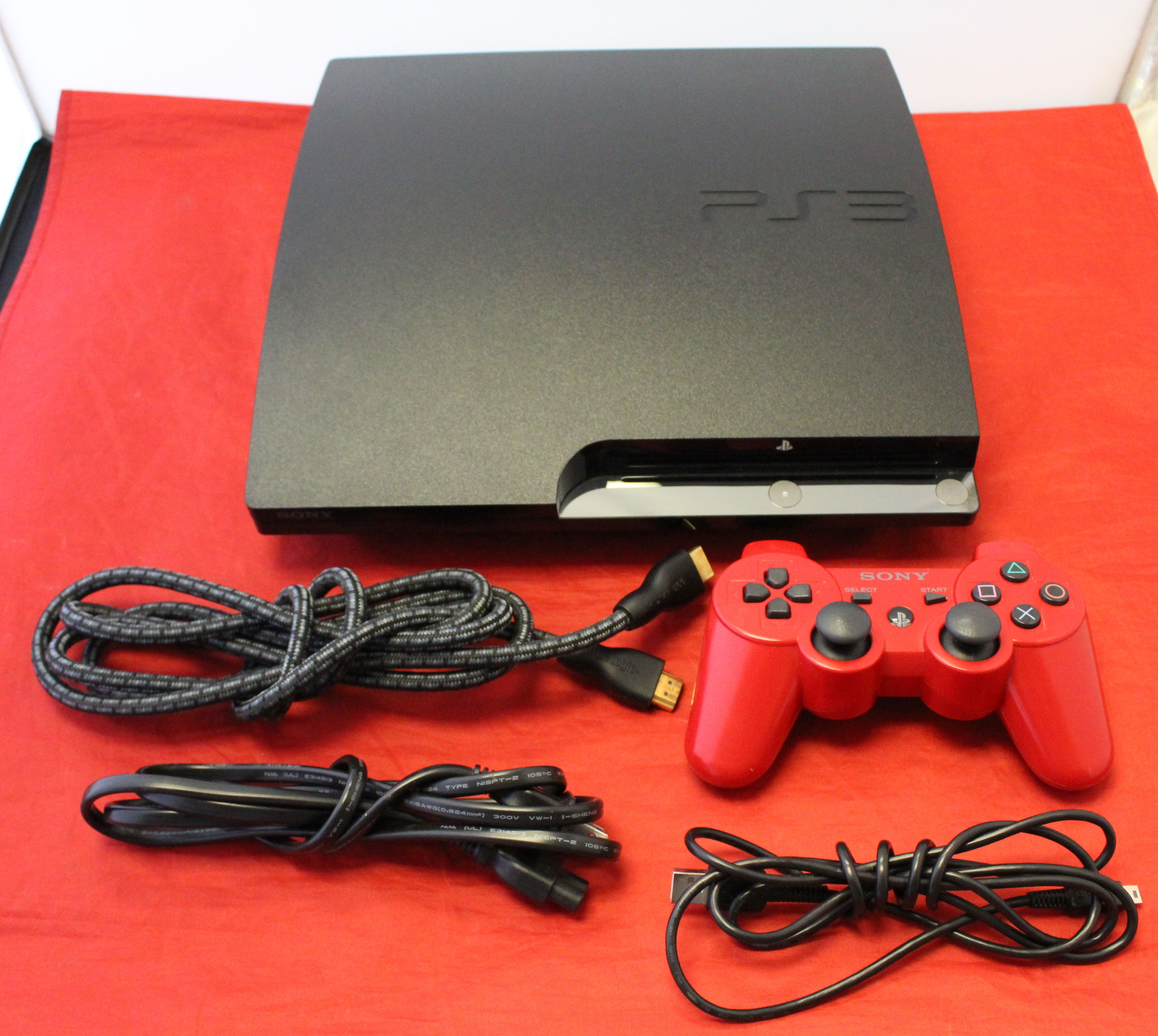Sony ~ (CECH-2501A) Playstation 3 Slim 160GB Console (Black) for Sale ...