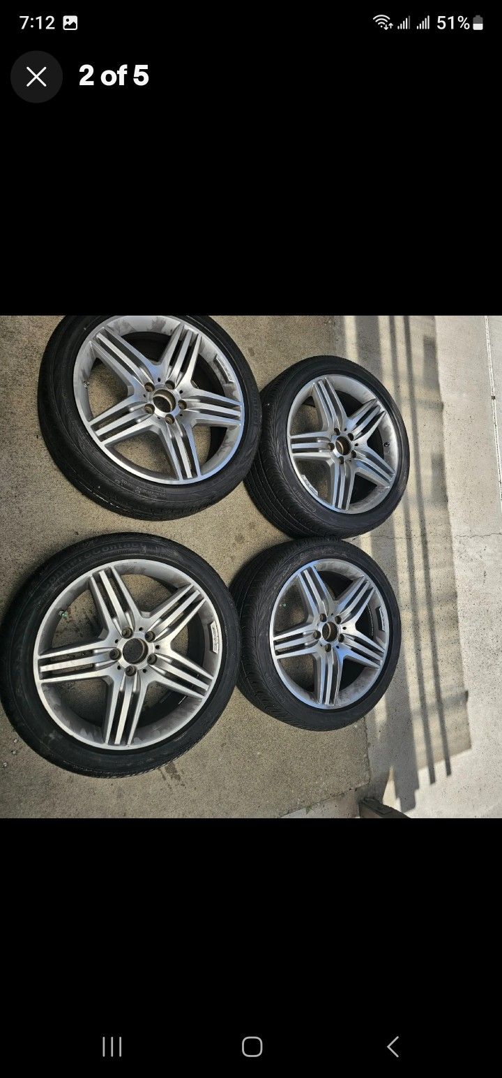 MERCEDES S350 S550 S600 CL550 AMG 2012-2014 OEM Factory 19" Rim for Sale in Buena Park, CA - OfferUp
