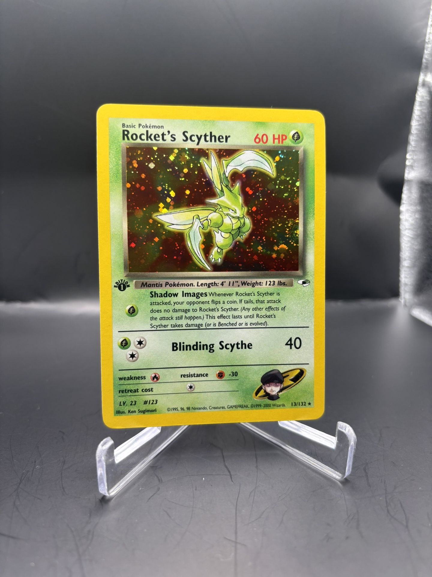 Pokémon 1st Edition Rocket’s Scyther Gym Heroes Holo for Sale in City ...