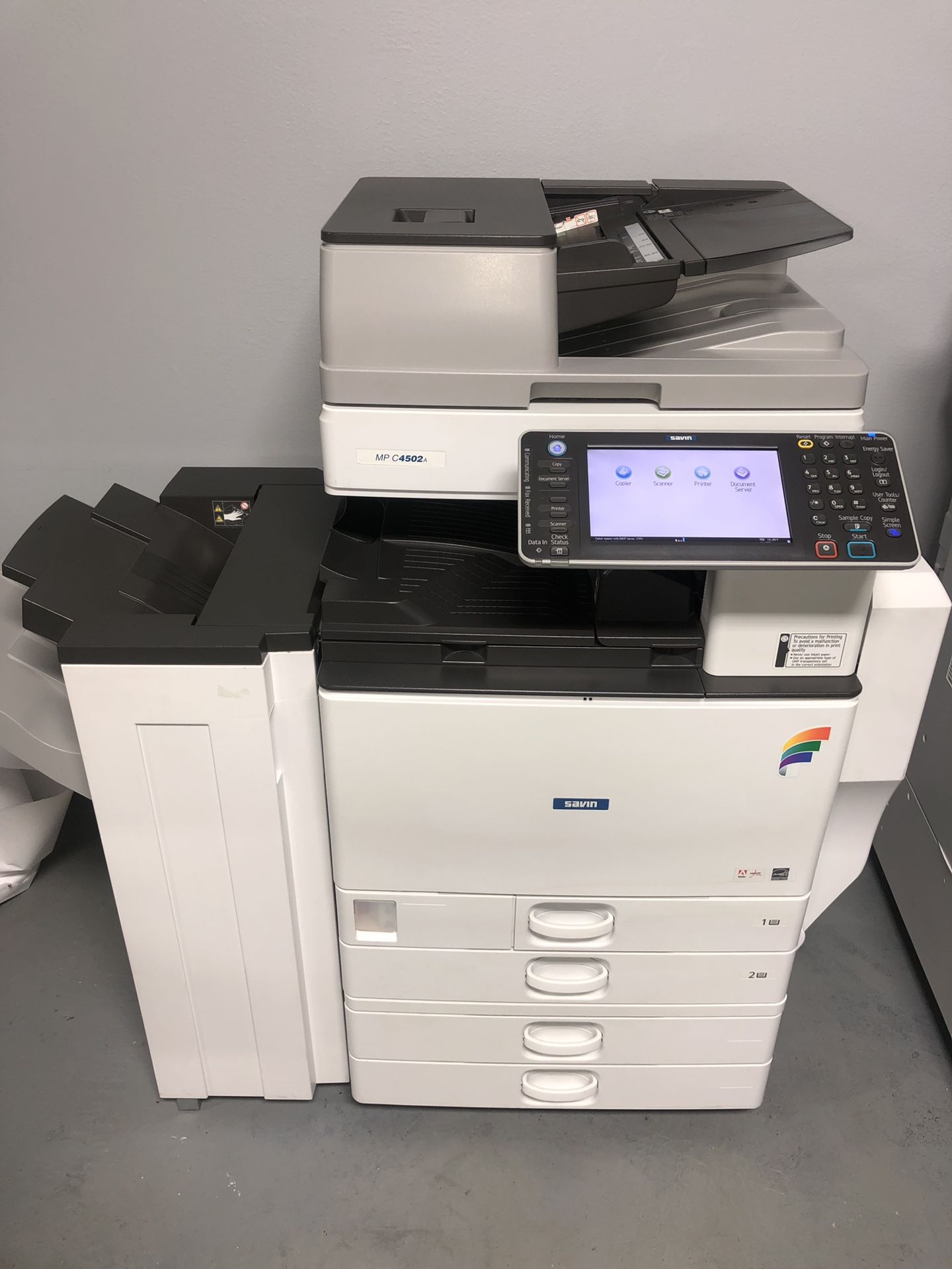 Savin MPC 4502A-color copier-scanner-printer for Sale in Houston, TX ...