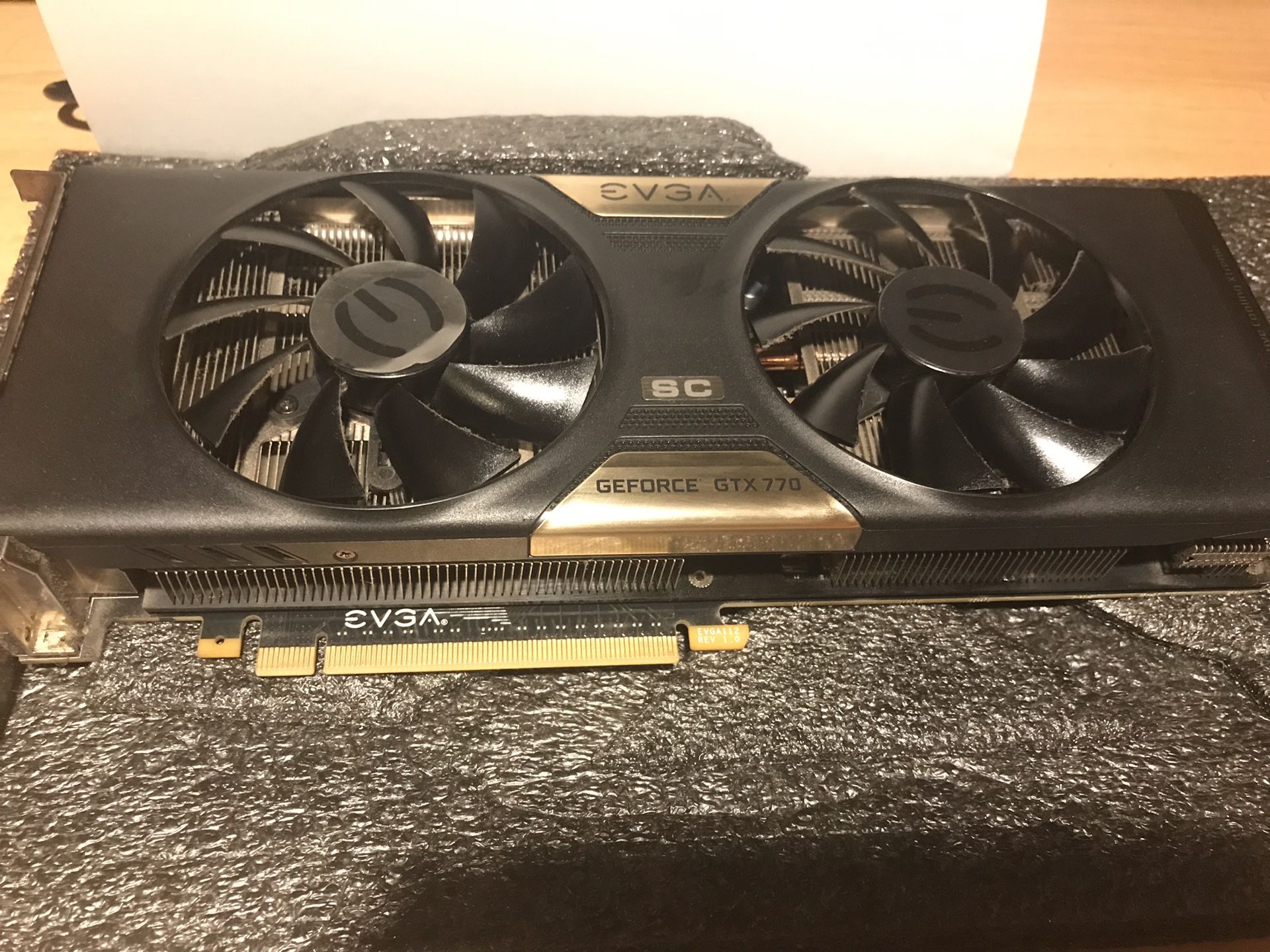 Nvidia EVGA GTX 770 SC ACX 2GB GDDR5 Graphics Card for Sale in Chicago, IL - OfferUp