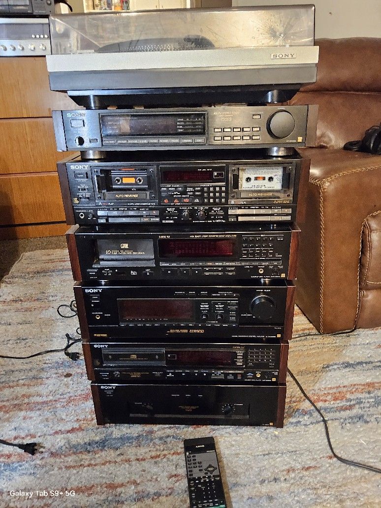 Sony Vintage Es Stereo 7 Components Everything Works Demo Available ...