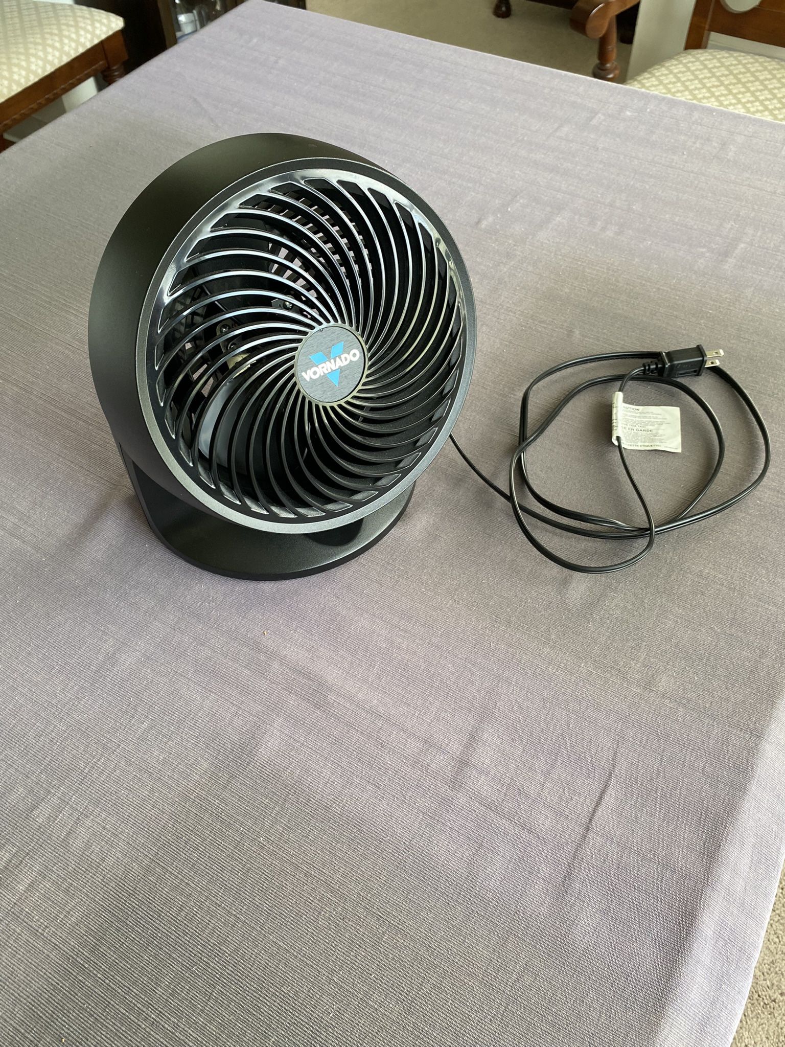 Vornado 533 Compact Air Circulator Black New Condition Fans