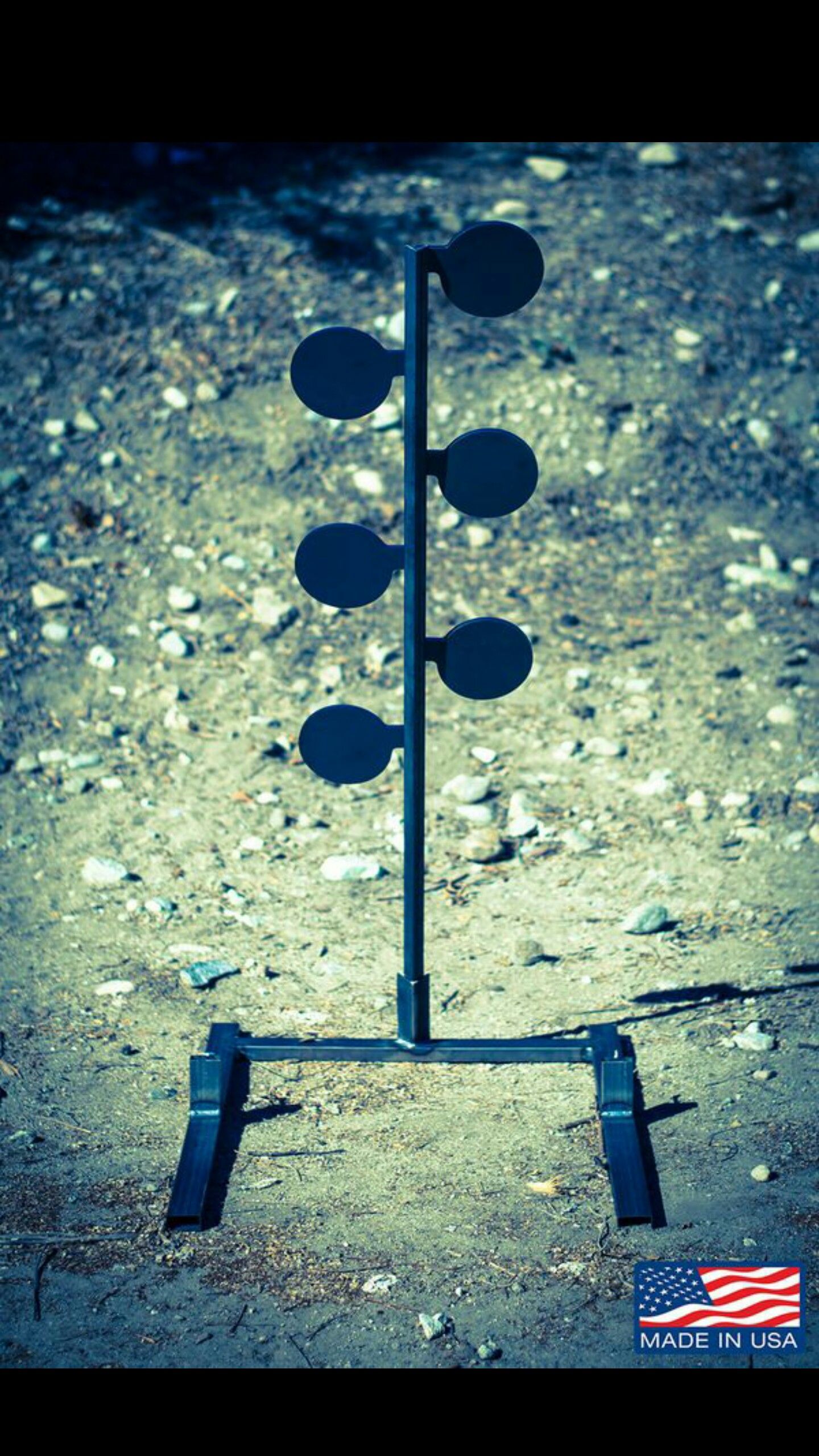 AR500 steel paddle dueling tree target set with stand NEW for Sale in ...