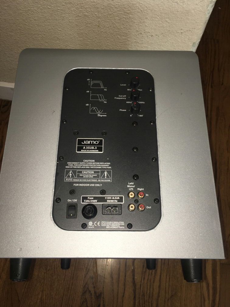 The Jamo A3SUB.3 Active Subwoofer for Sale in Seattle, WA - OfferUp
