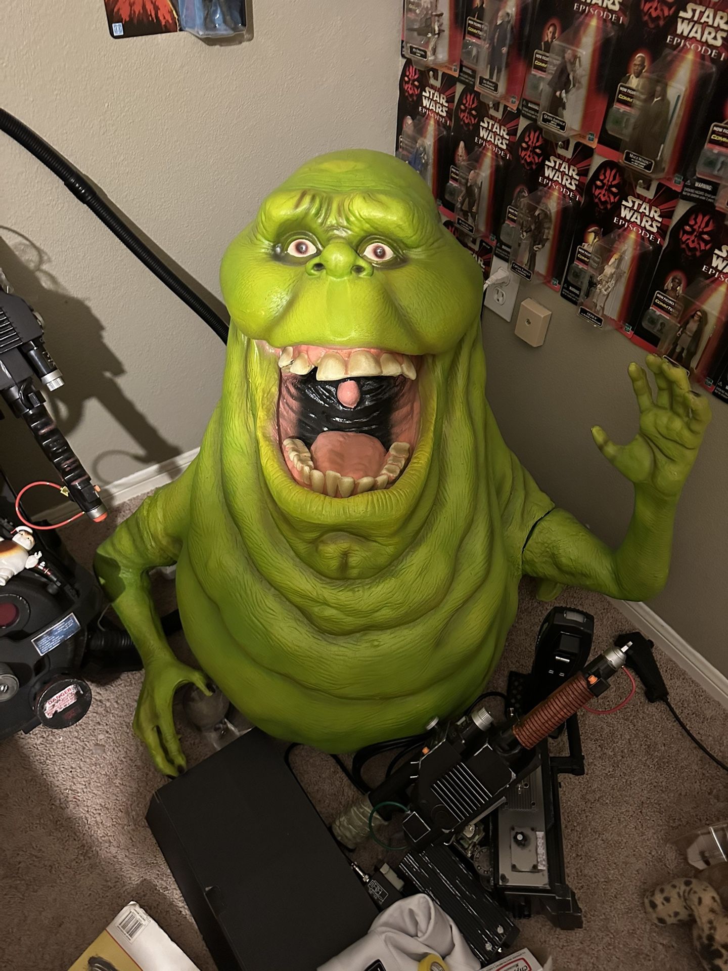 2016 Massive Ghostbusters 3ft Slimer Life-Size 1:1 NECA Statue for Sale ...