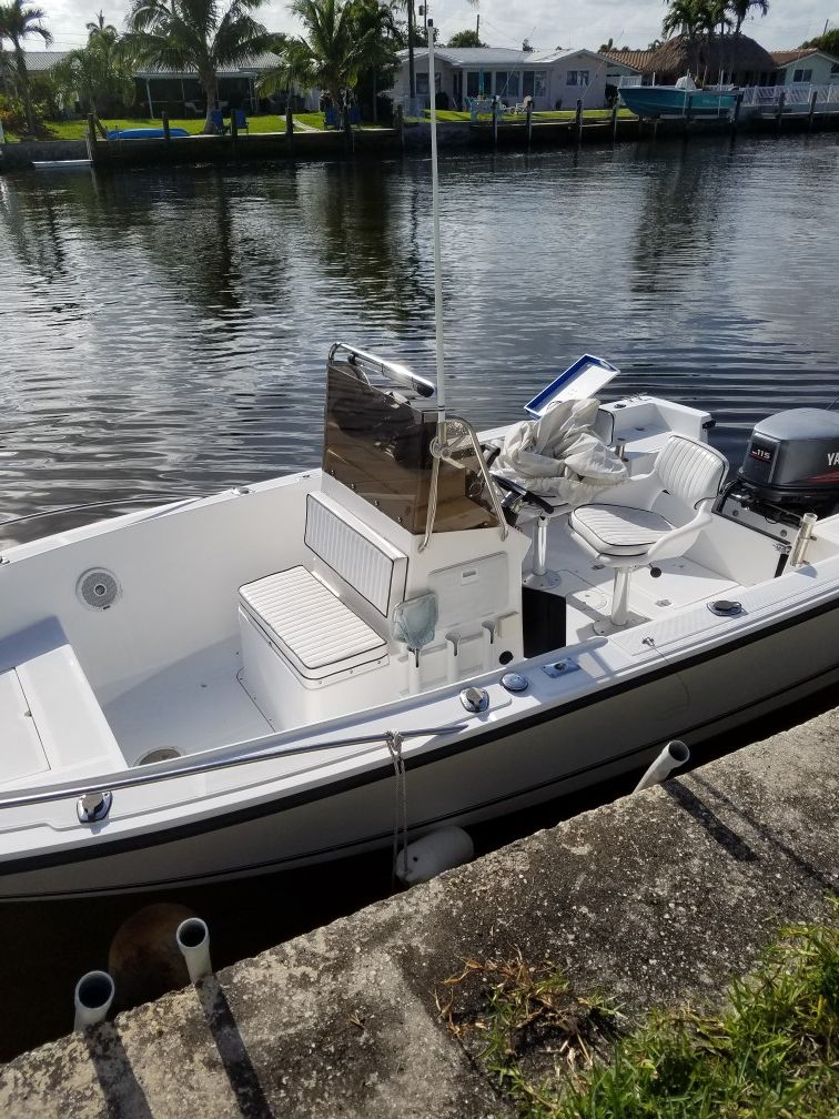 19ft 19998 Seastrike Center console boat for Sale in Coconut Creek, FL ...