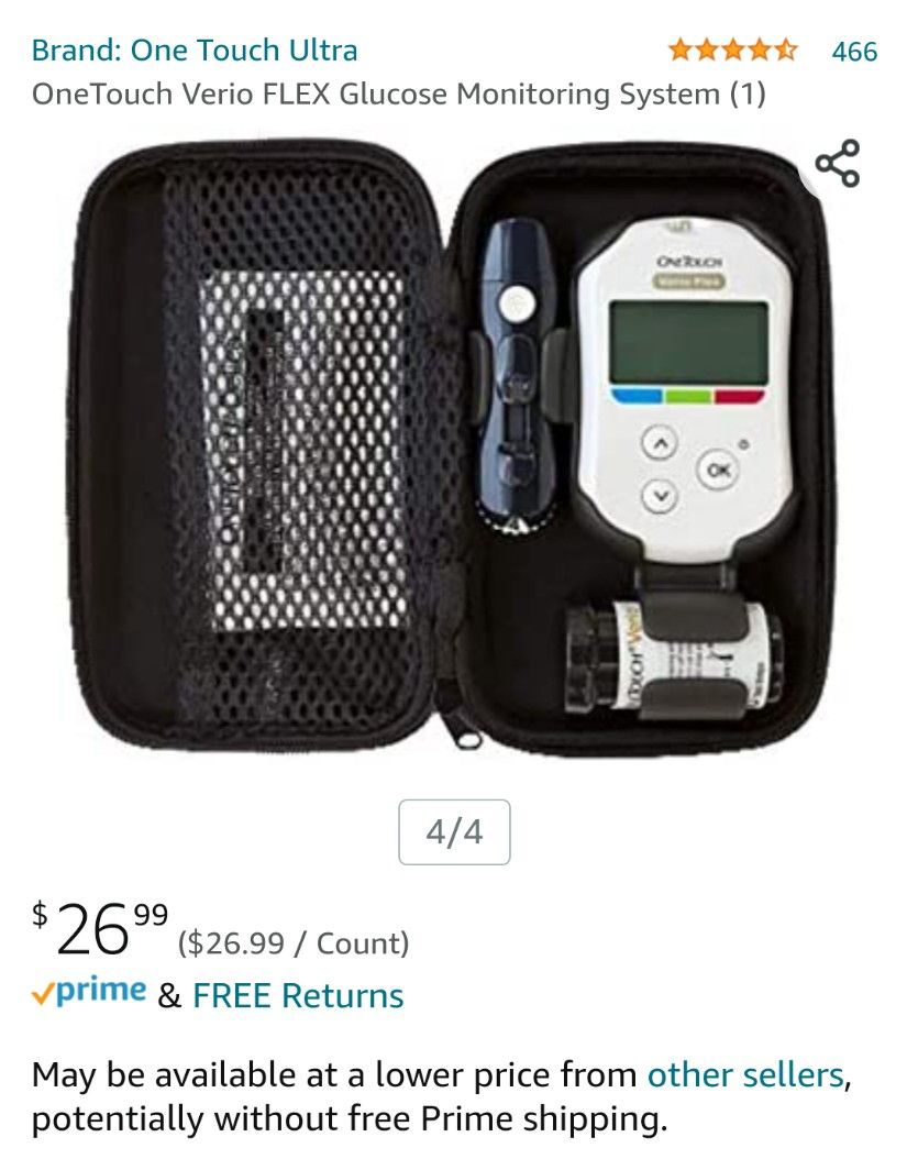 Onetouch Glucose Meter w. Strips and Lances for Sale in Seattle, WA ...