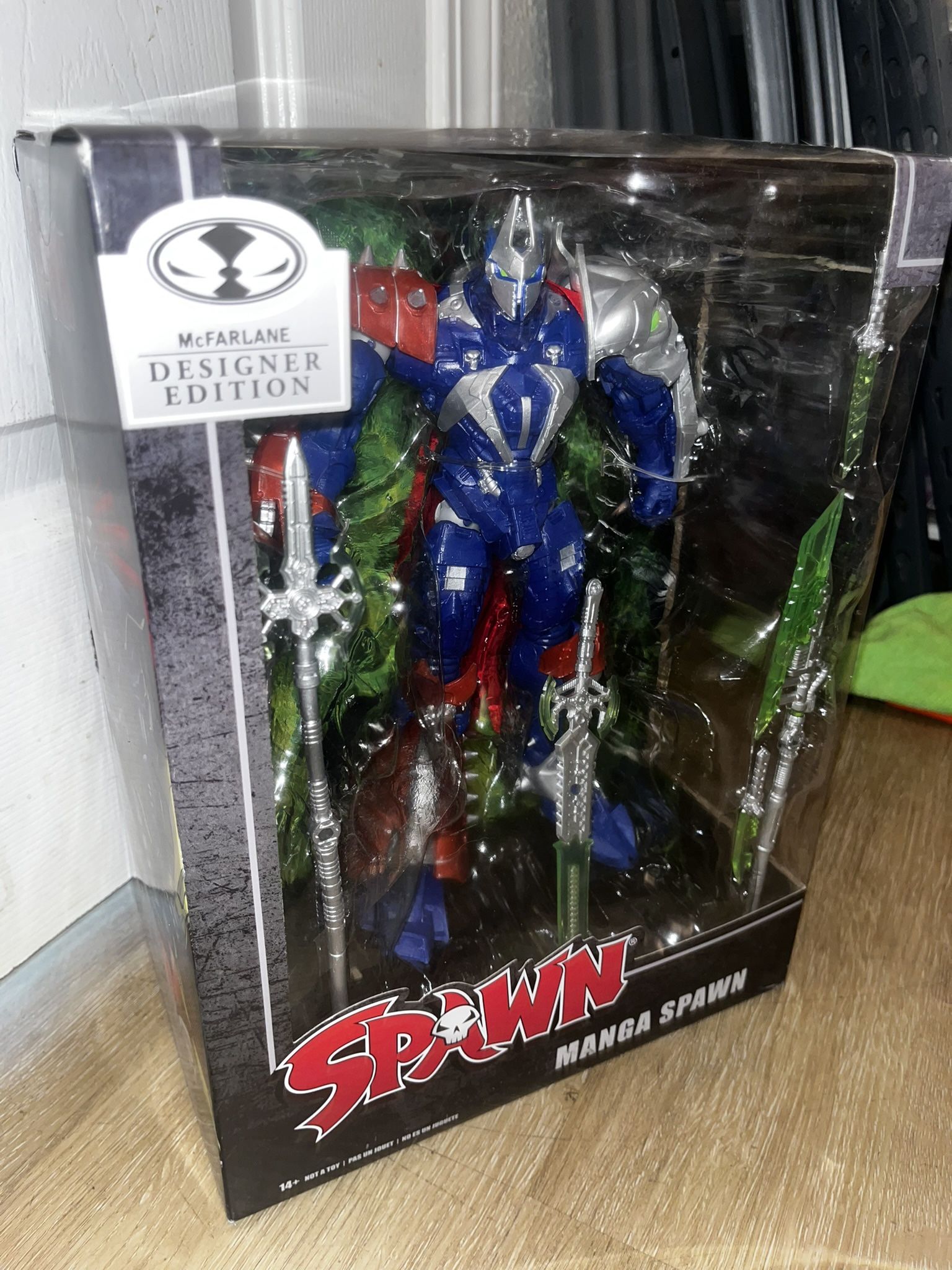 McFarlane Toys Comic Manga Spawn 12” INCH MEGA Figure with 22 Moving ...