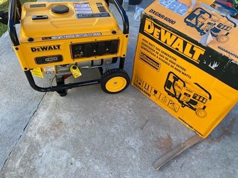 Dewalt 4000 watt generator store