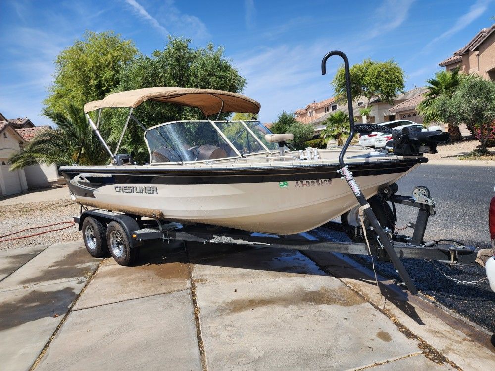 2001 Crestliner Sportfish 1850 for Sale in Glendale, AZ - OfferUp