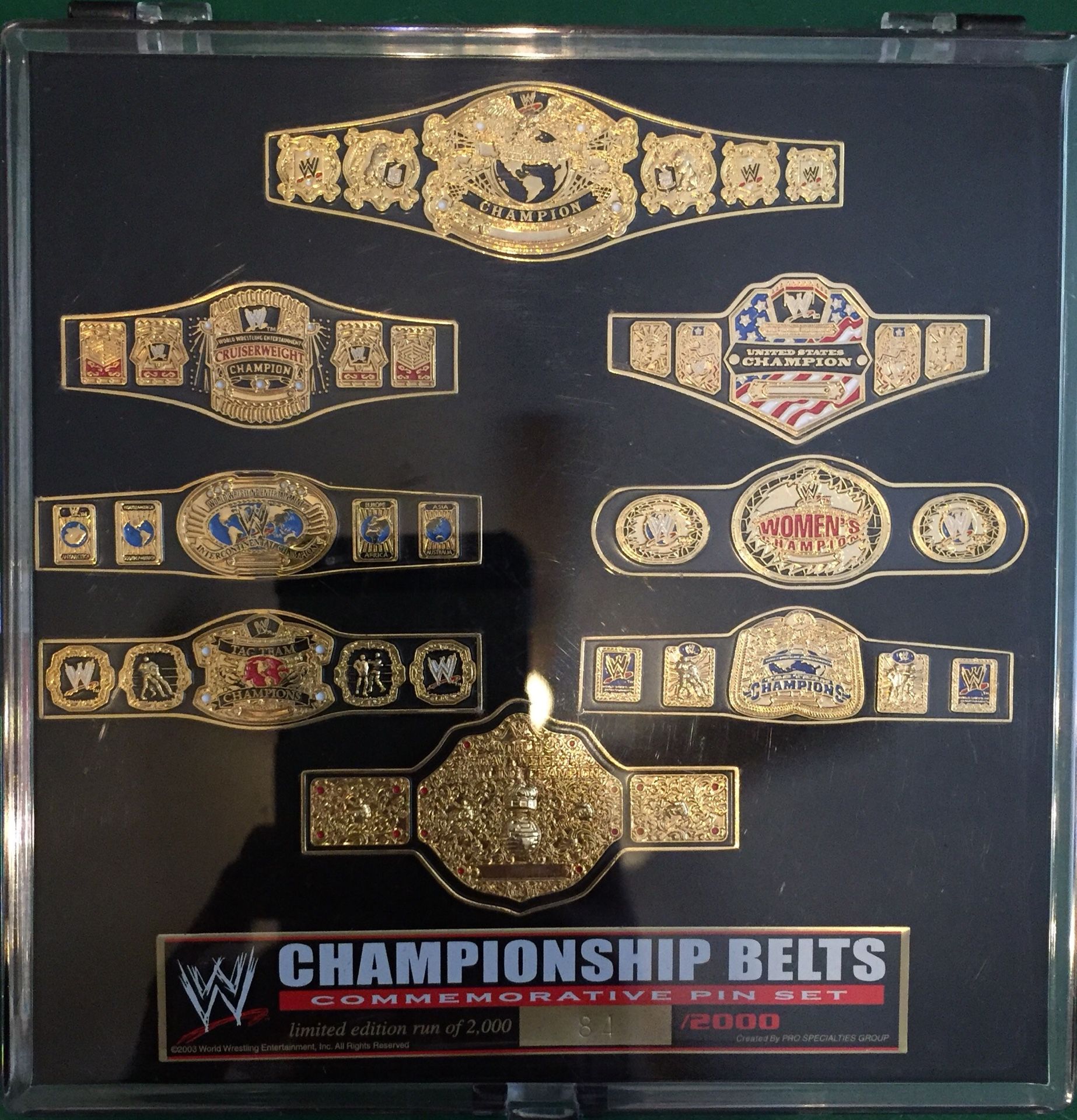 List Of All Wwe Championship Belts