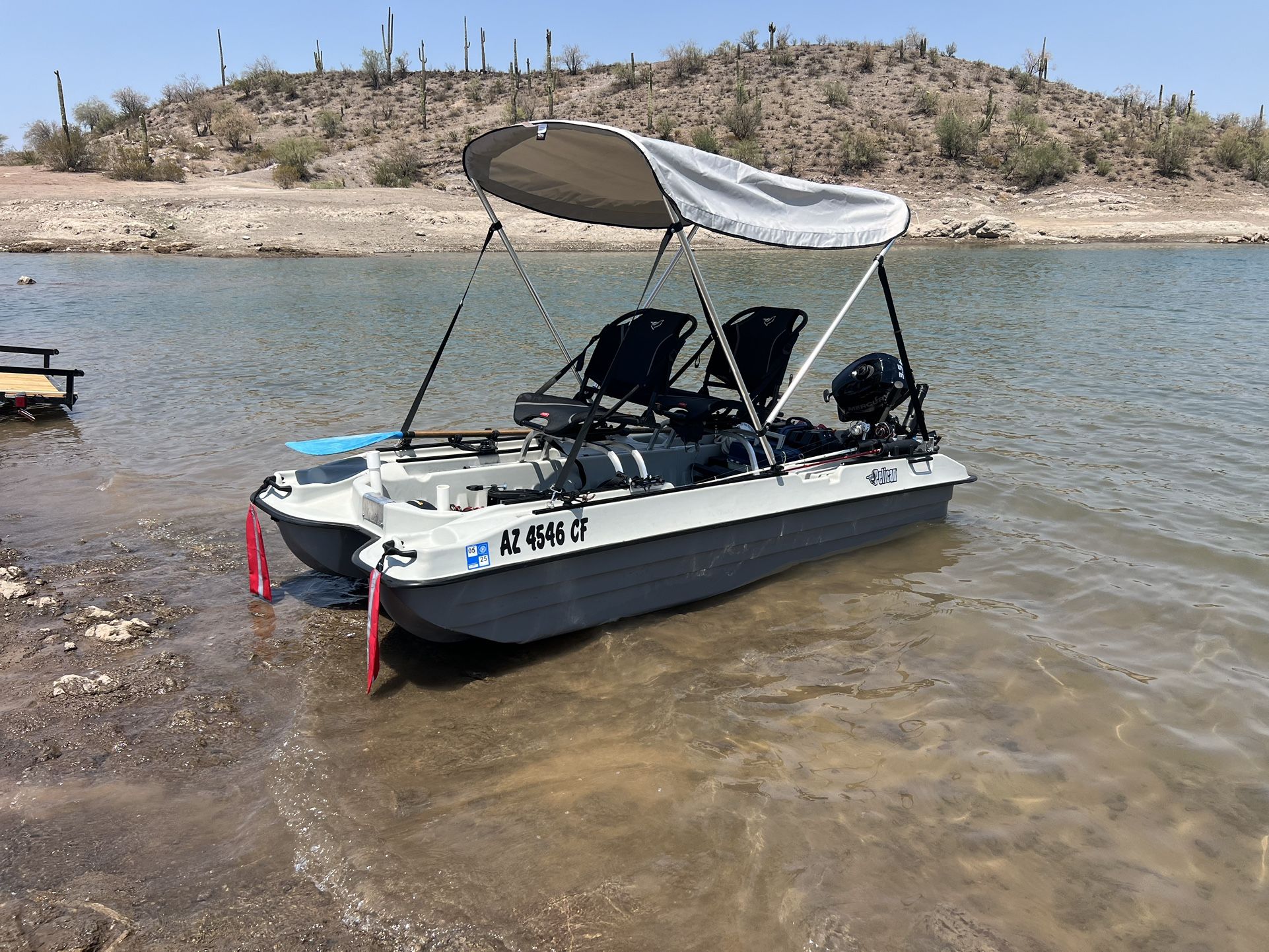 Pelican Bass Raider 10 And Mercury 3.5 Outboard for Sale in Phoenix, AZ ...