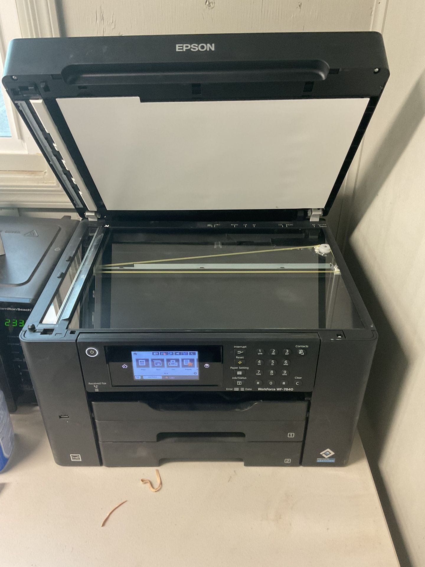 All In One Printer. Business Printer. Fax Machine. Scanner. Epson WF ...