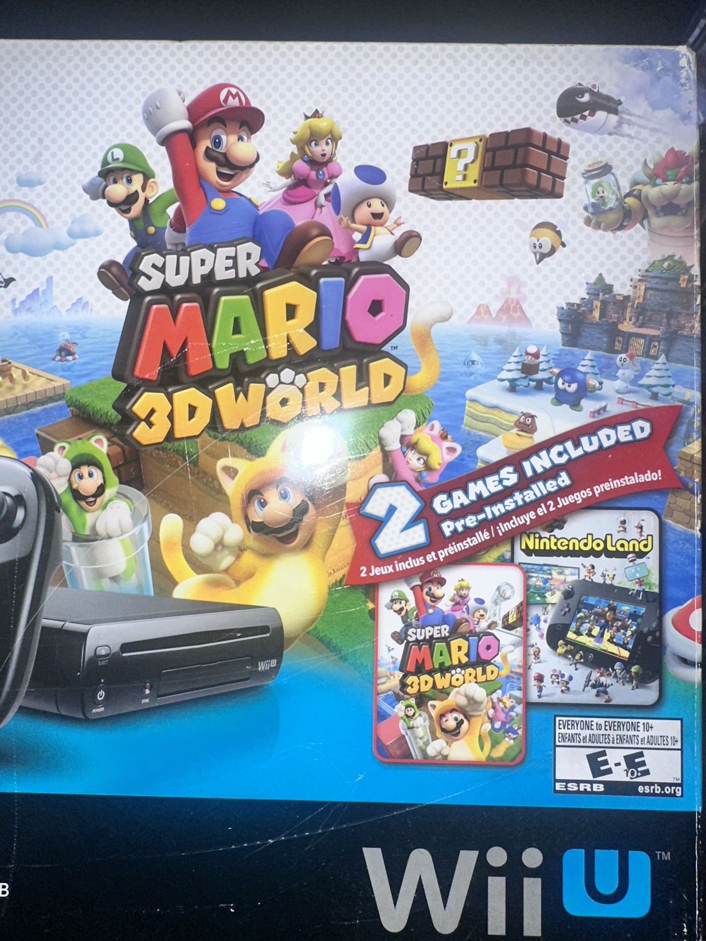 Nintendo Wii U Super Mario 3D World Deluxe Set 32GB for Sale in ...