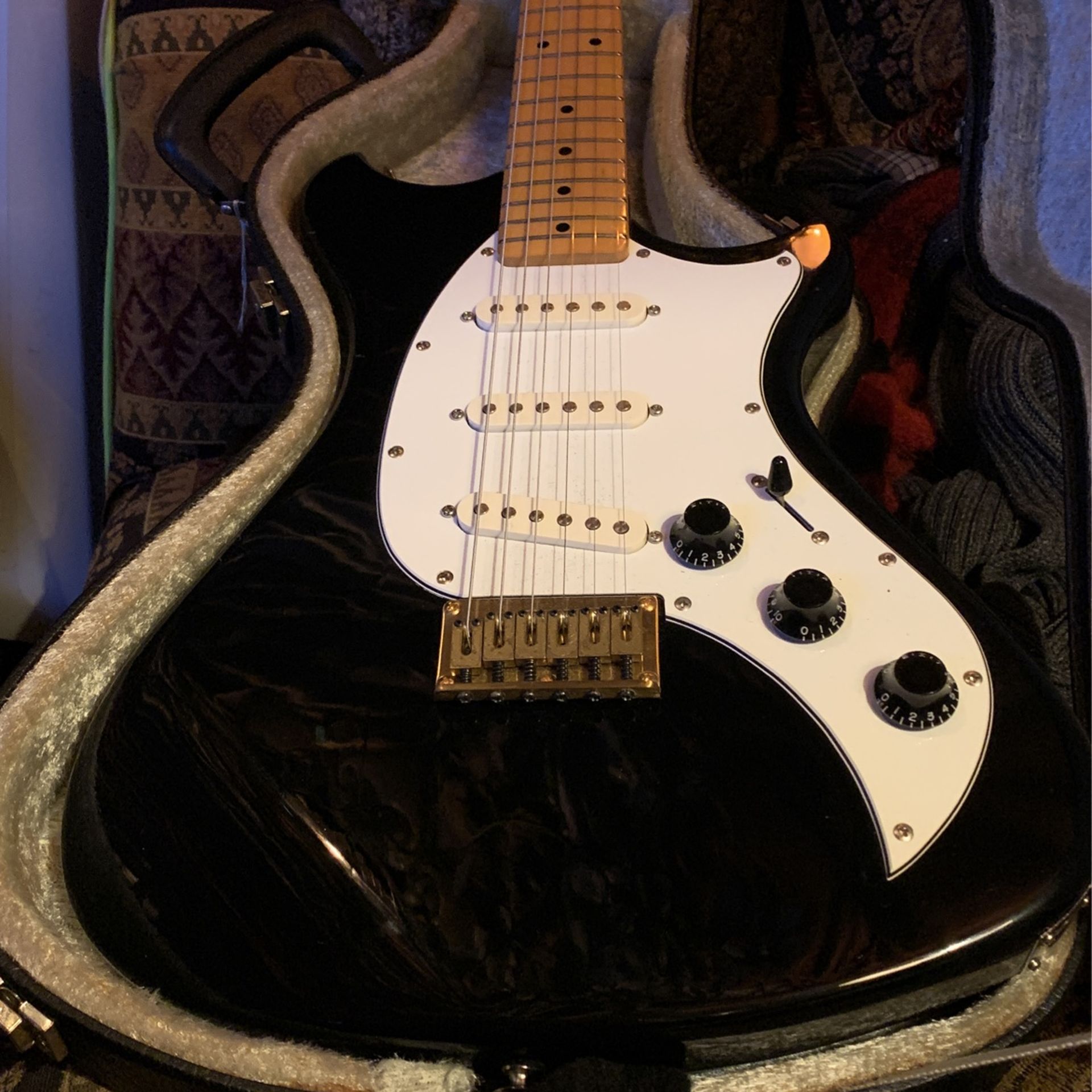 Vintage 1983 Westone Concord II MiJ Stratocaster w. Brass Nut, Bridge ...