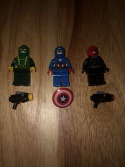 Red Skull Lego Set