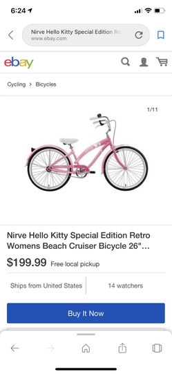 Hello Kitty Beach Cruiser 26
