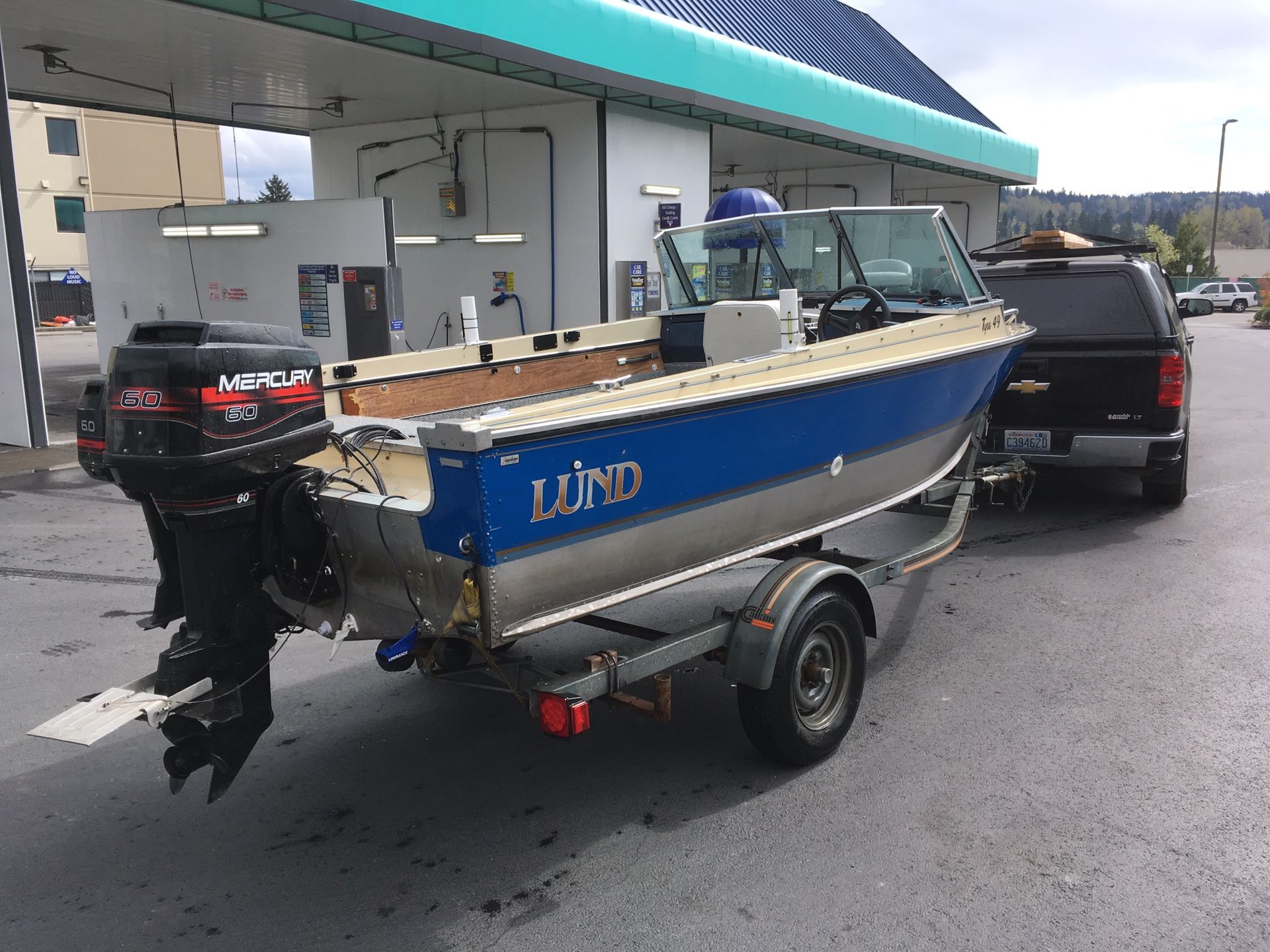 16’ Lund Tyee 4.9 Fishing Boat for Sale in Kenmore, WA - OfferUp