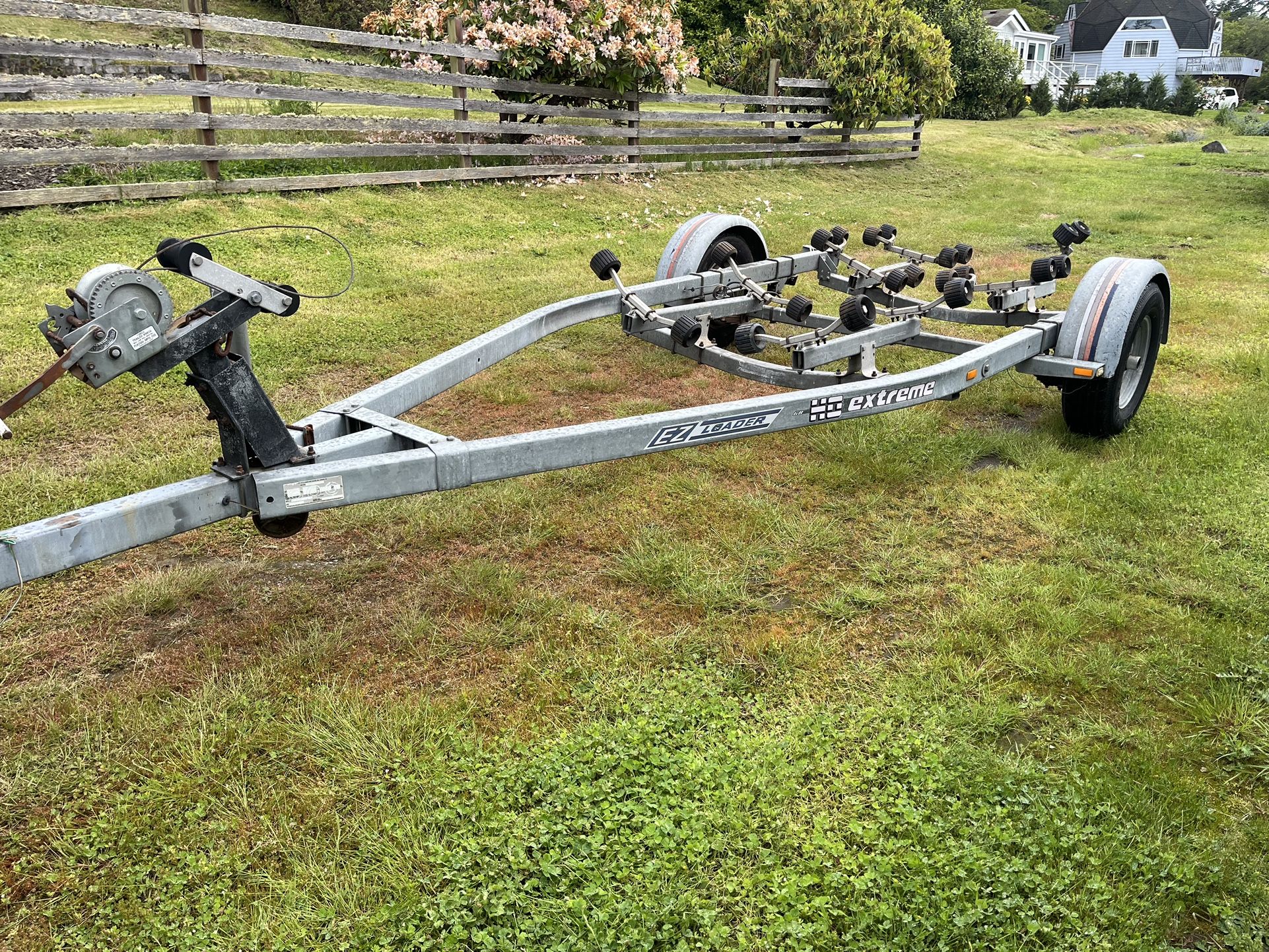 E-Z Loader Heavy Duty Galvanized Roller Trailer for Sale in Freeland ...