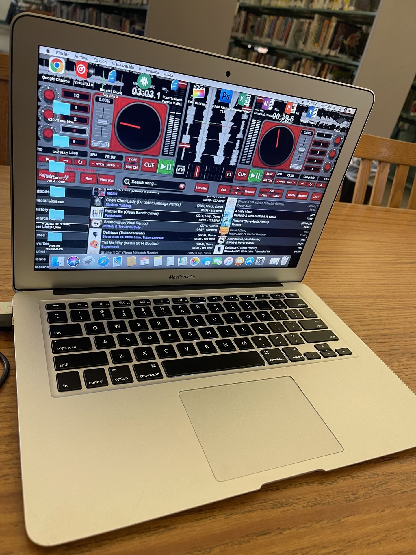 2015 MacBook Air 151gb 8ram iCORE 5 con todo incluido VIRTUAL DJ 8 pro ...