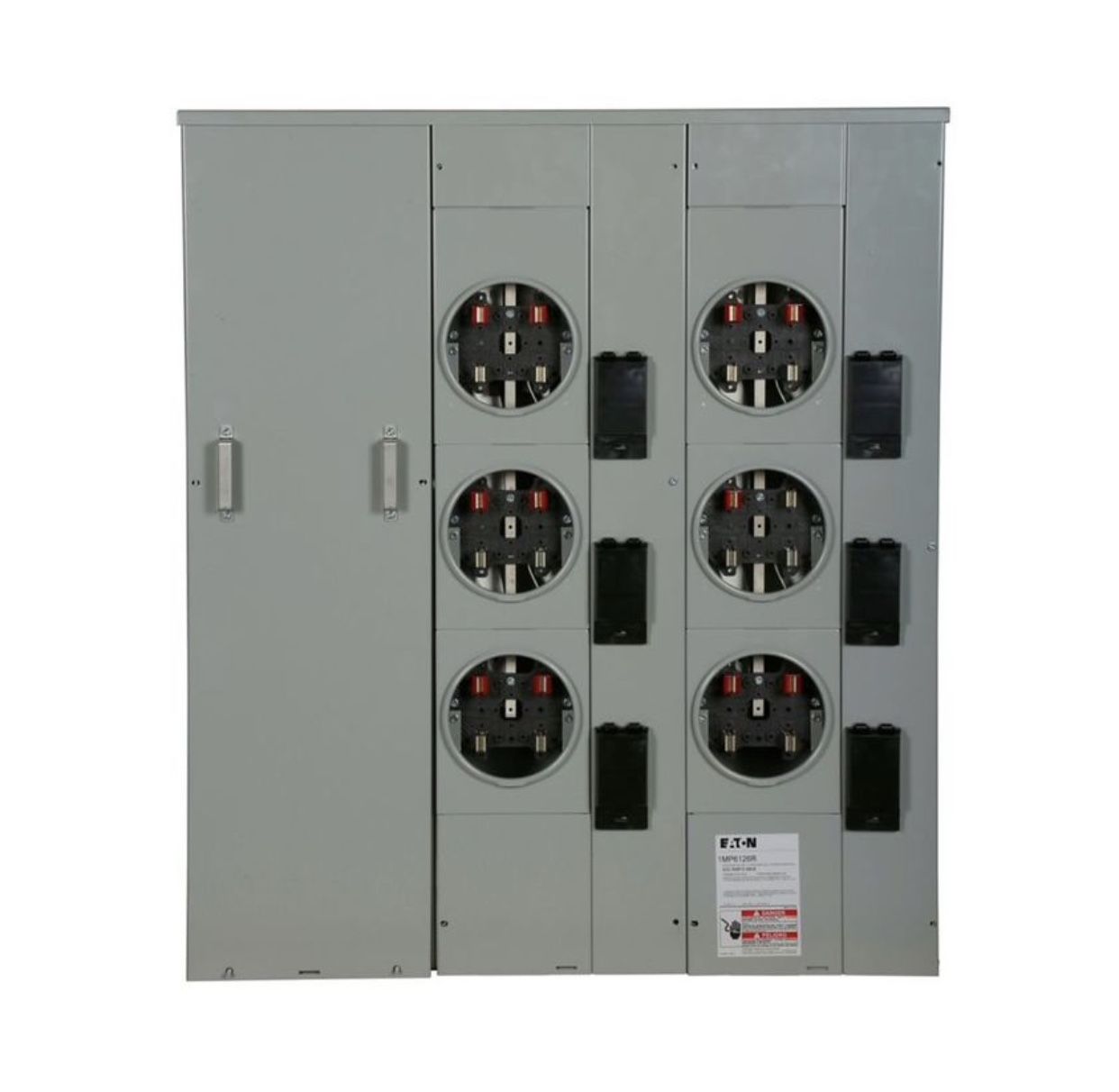 BRAND NEW Eaton 6 Gang 1MP6126R 125A Meter Pack 600a Meter Same As ...