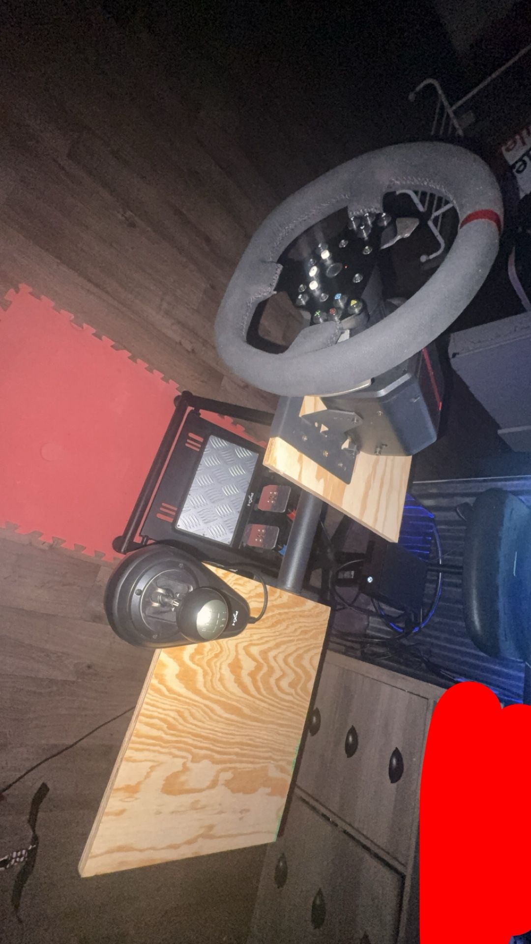 Custom Steering Wheel Racing Sim Setup for Sale in Chicago, IL - OfferUp