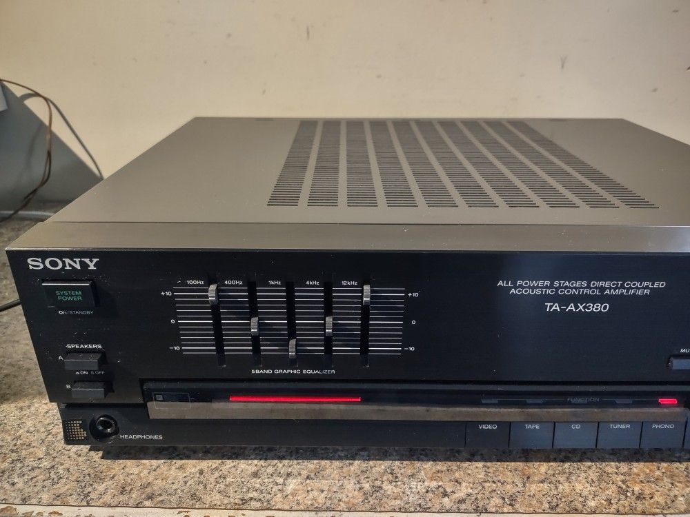 Vintage Sony Amplifier. Made In Japan for Sale in Issaquah, WA - OfferUp