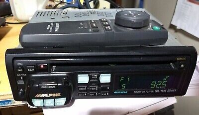 Vintage Alpine CDA-7939 Tuner CD competition head unit for Sale in ...