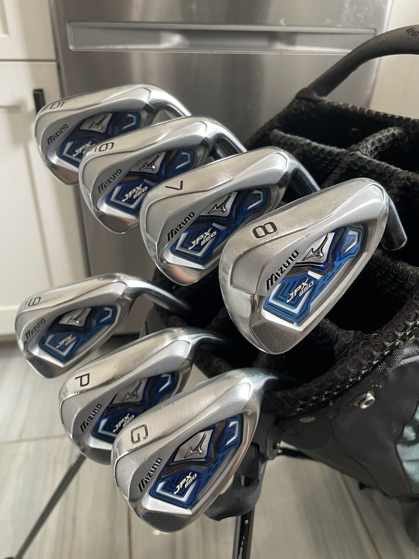 Mizuno JPX 850 iron set 5i-PW GW (7 clubs), XP 115 S300 Steel Shafts ...